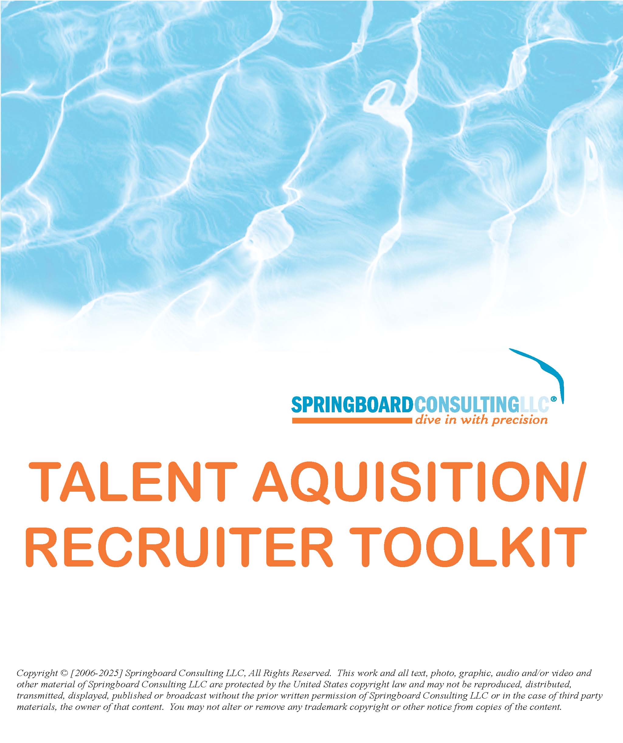 Talent Acquisition Toolkit | Consult Springboard 2021